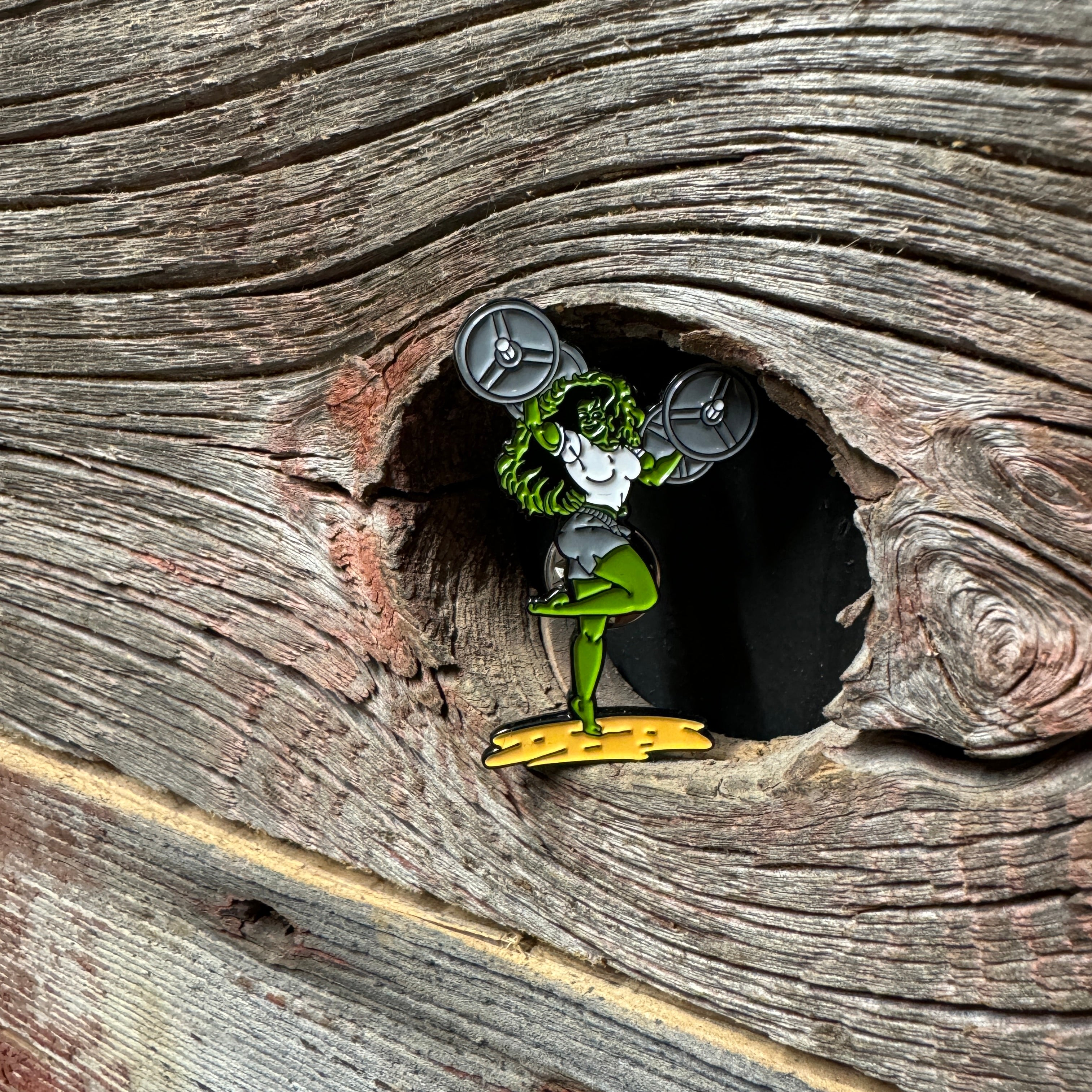 SheBULK Flexing - Pin