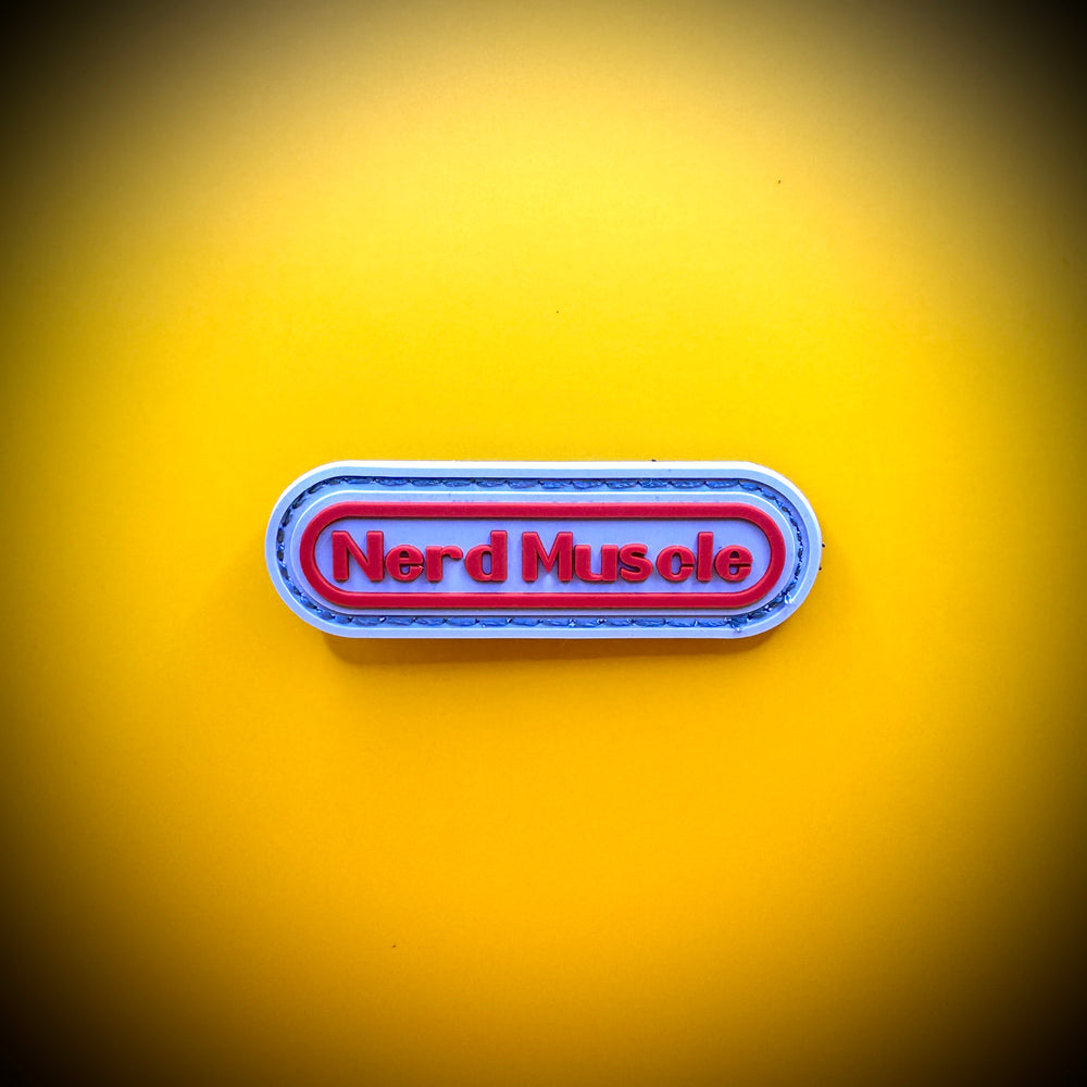Nerd Muscle - 3D Tactical Velcro Patch